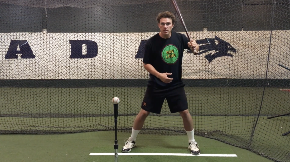 Back Hip to Baseball Tee Drill | Major League University